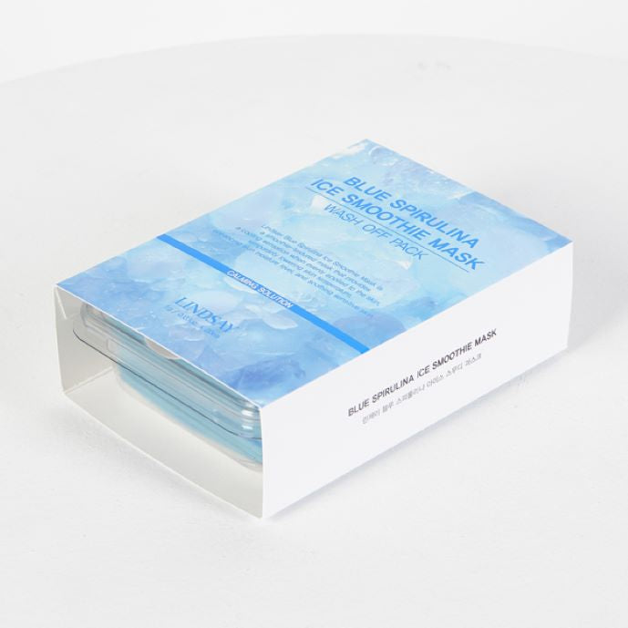[Lindsay] Blue Spirulina Ice Smoothie Mask Wash Off Pack – Skin Store ...