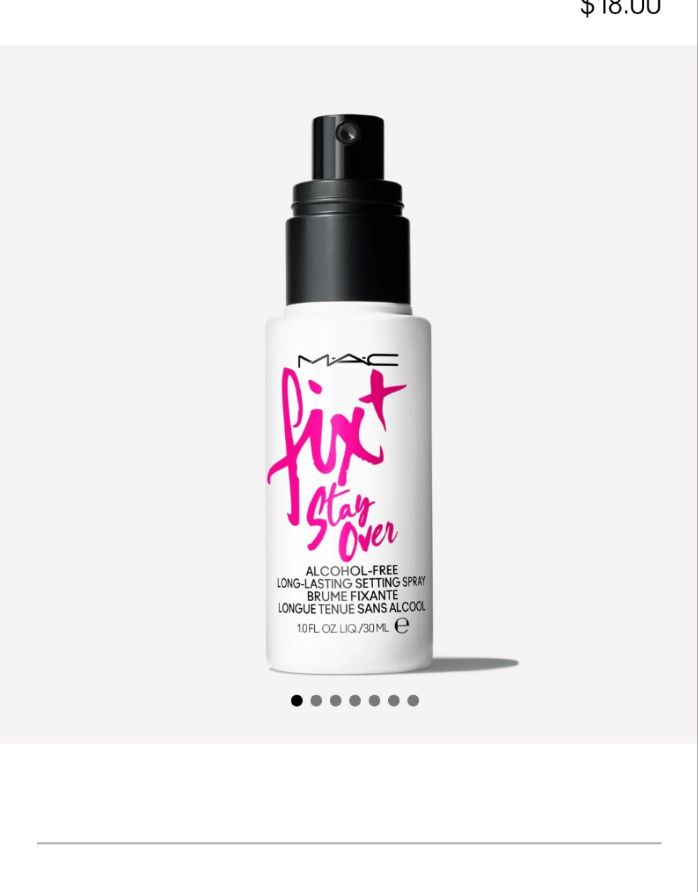 MAC Fix it Stay Over Setting Spray 30ml – Skin Store Pakistan