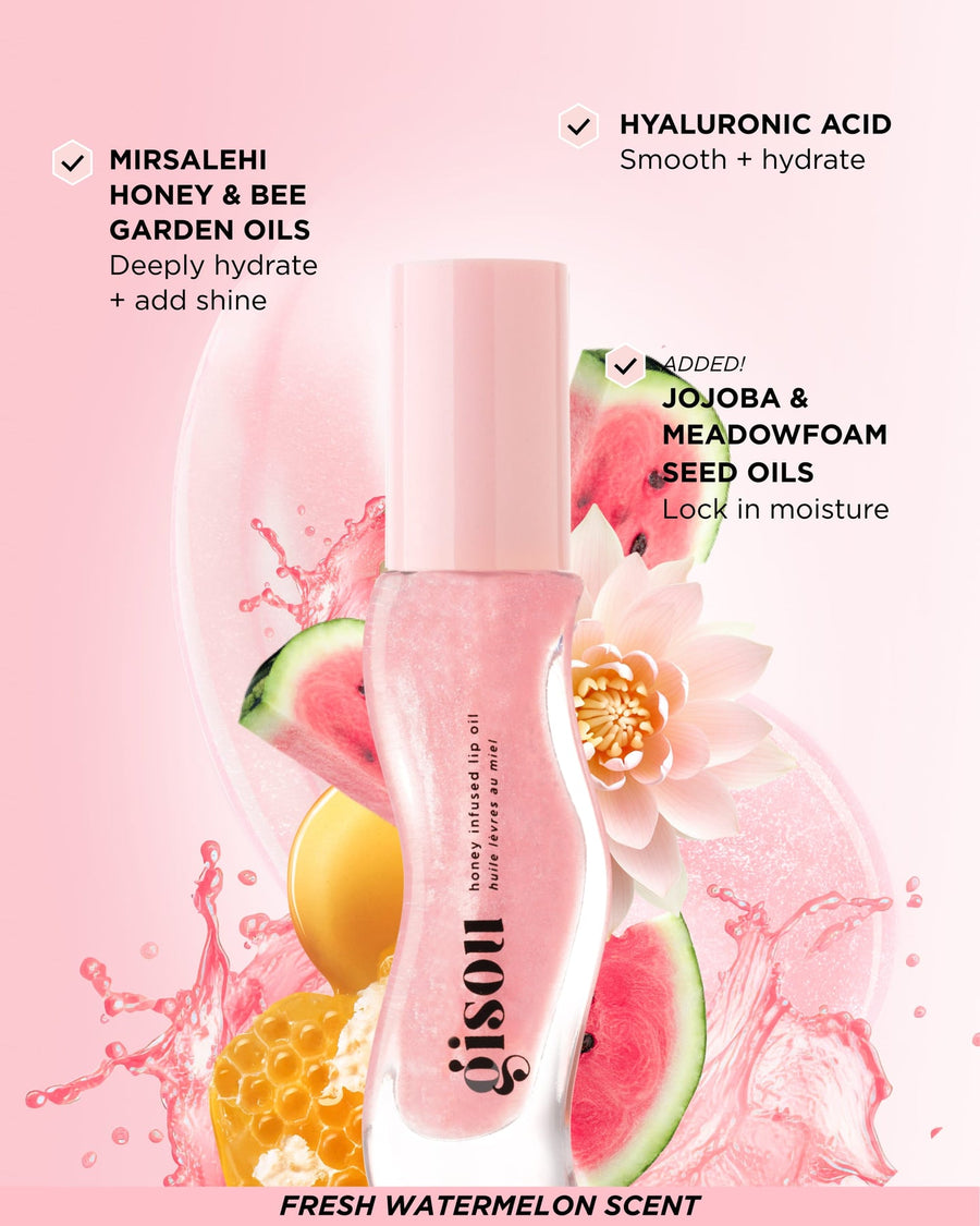 Gisou Honey Infused Hydrating Lip Oil – Skin Store Pakistan