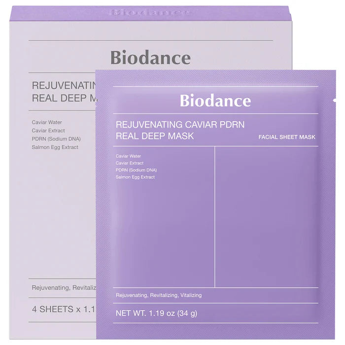 Biodance Rejuvenating Caviar PDRN Real Deep Mask Single sheet mask ...
