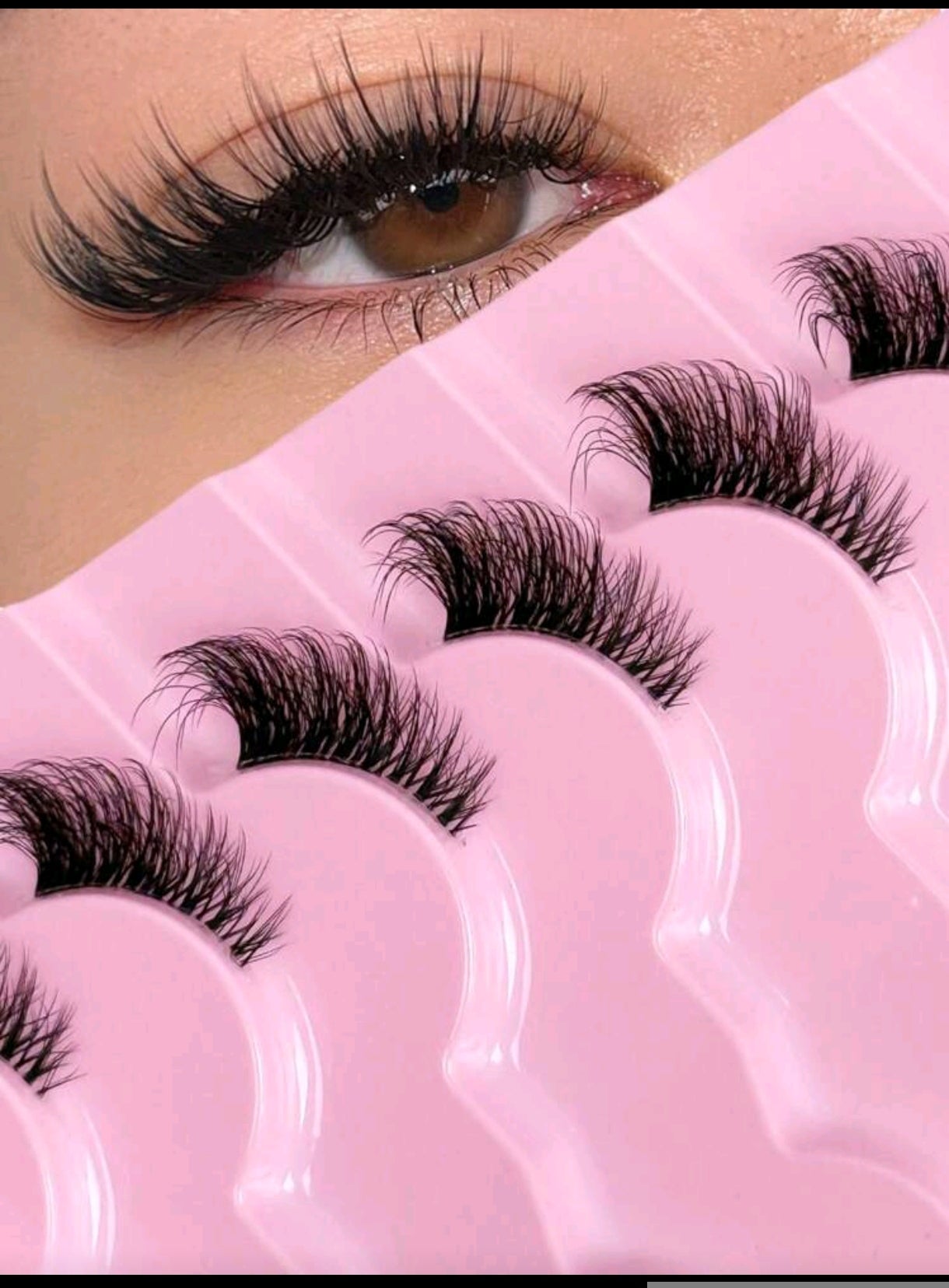 Shein cat eye lashes 9 pairs – Skin Store Pakistan