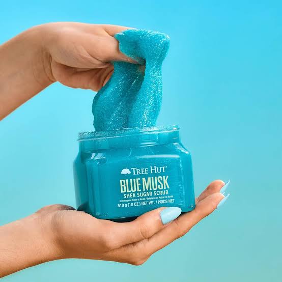 Tree hut Blue Musk Shea Sugar Scrub 510g – Skin Store Pakistan