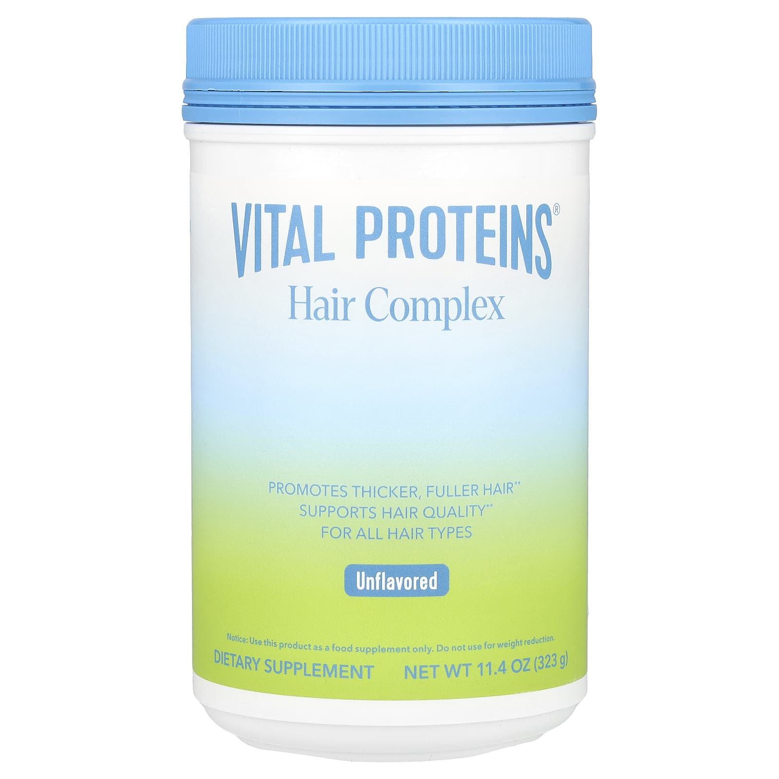 Vital Proteins Hair Complex, Unflavored 323g – Skin Store Pakistan