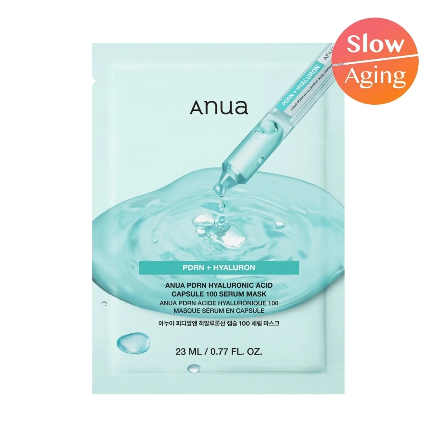 Anua PDRN Hyaluronic Acid Capsule 100 Serum Mask Sheet – Skin Store ...