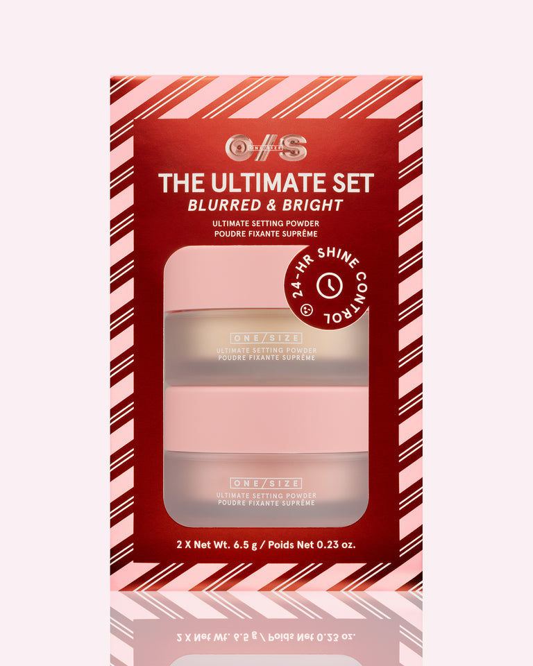 ONE/SIZE- Blurred & Bright Ultimate Setting Powder Duos ( TRANSLUCENT ...