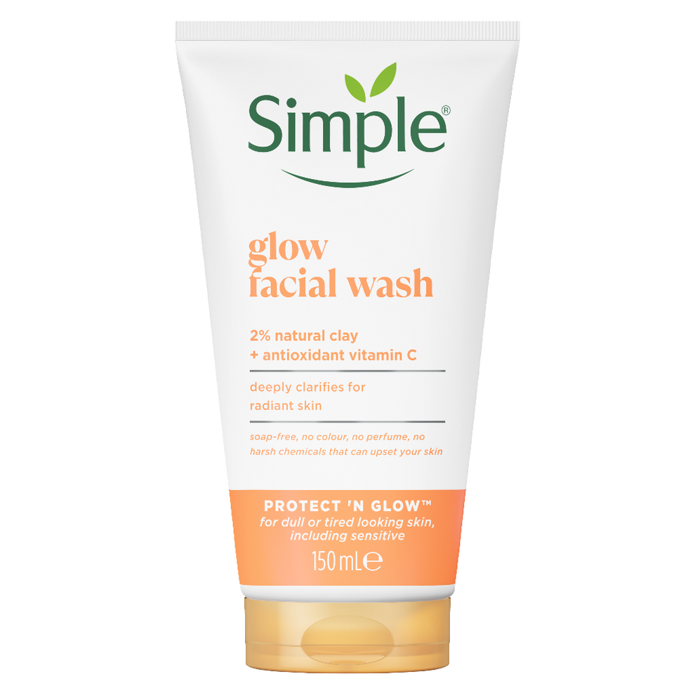 SIMPLE VITAMIN C GLOW FACIAL WASH 150ML – Skin Store Pakistan