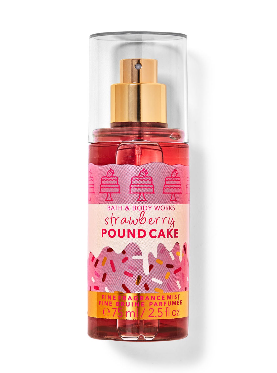 BBW Strawberry Pound Cake Fragrance Mist 75ml – Skin Store Pakistan