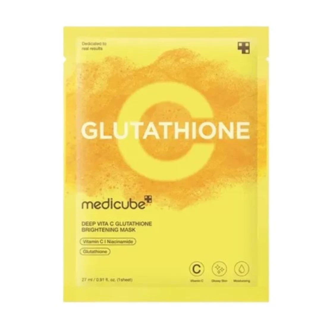 Medicube - Deep Vita C Glutathione Brightening Mask – Skin Store Pakistan