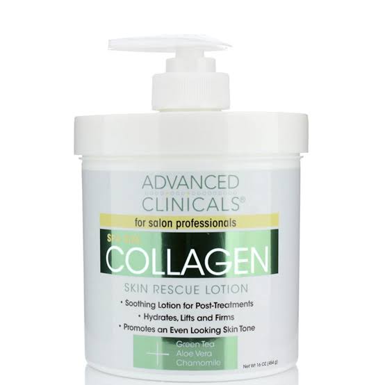 Advanced Clinicals Collagen Skin Rescue Lotion 454g – Skin Store Pakistan